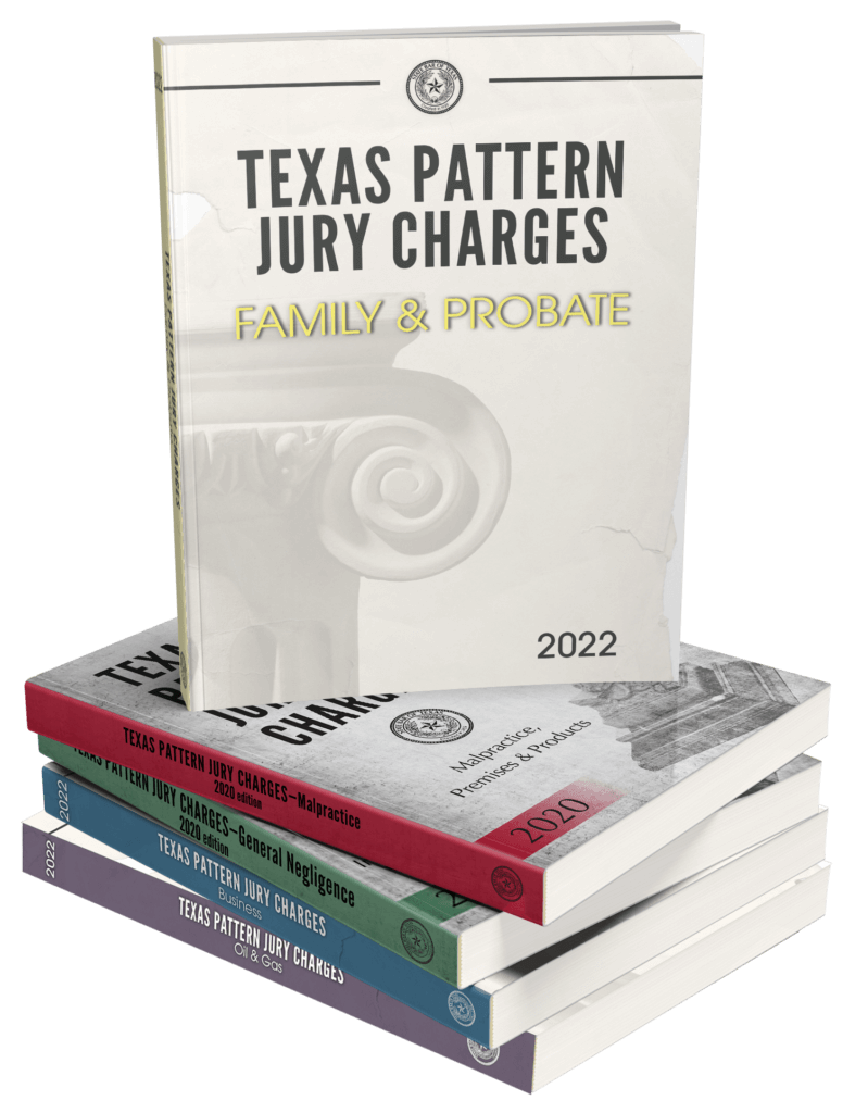 Texas Civil Pattern Jury Charges, Five-Volume Set Print + Digital ...