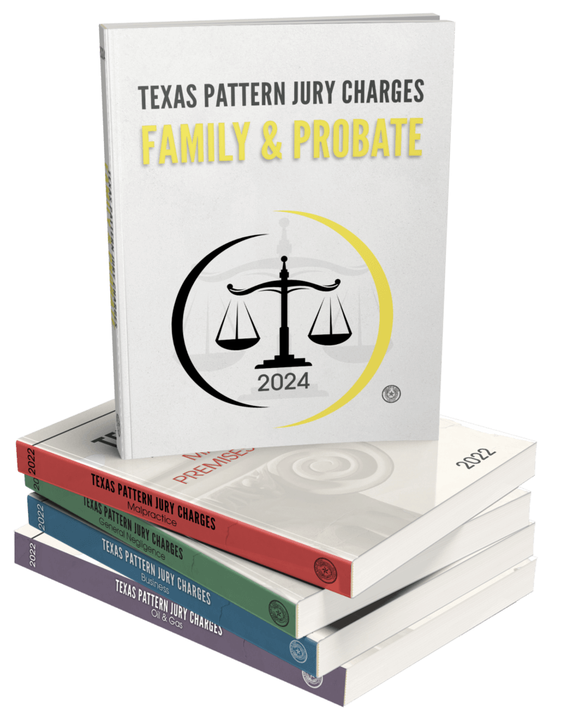 Texas Civil Pattern Jury Charges, Five-Volume Set | Texas Bar Practice