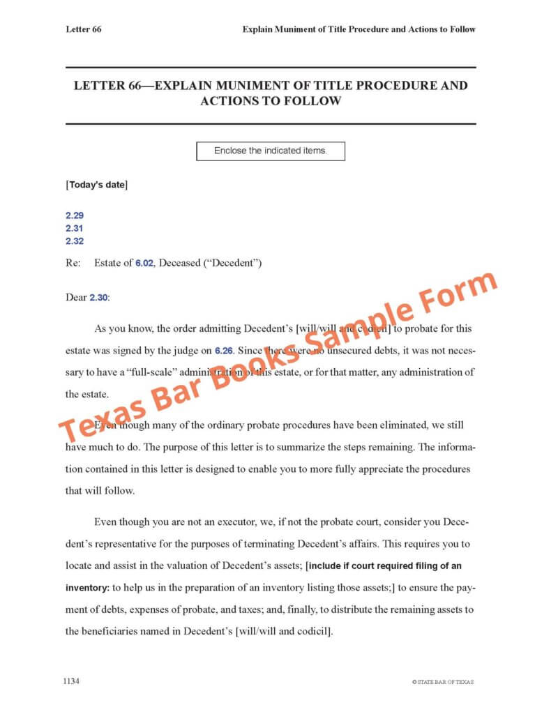 Texas Probate System, 2024 ed. | Texas Bar Practice