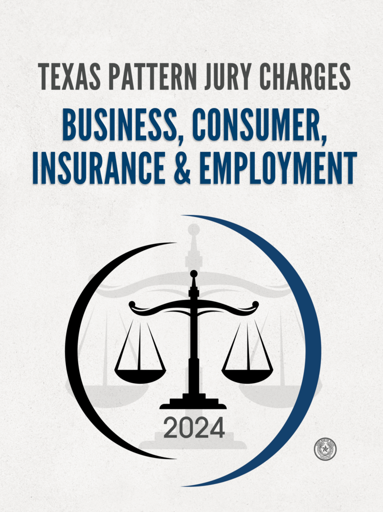 Texas Civil Pattern Jury Charges, Five-Volume Set (Digital-Only ...